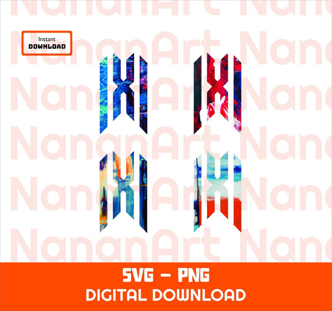 Monsta X Logo SVG & PNG | Instant Download for DIY Projects and Custom ...