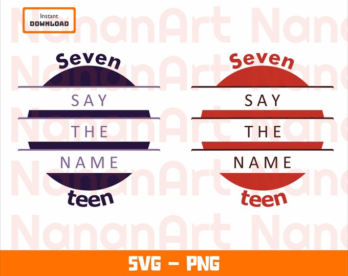 Seventeen Kpop Svg & Png | Instant Download for Custom Crafts and DIY ...