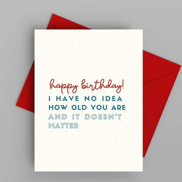 Clever Birthday Card - Etsy