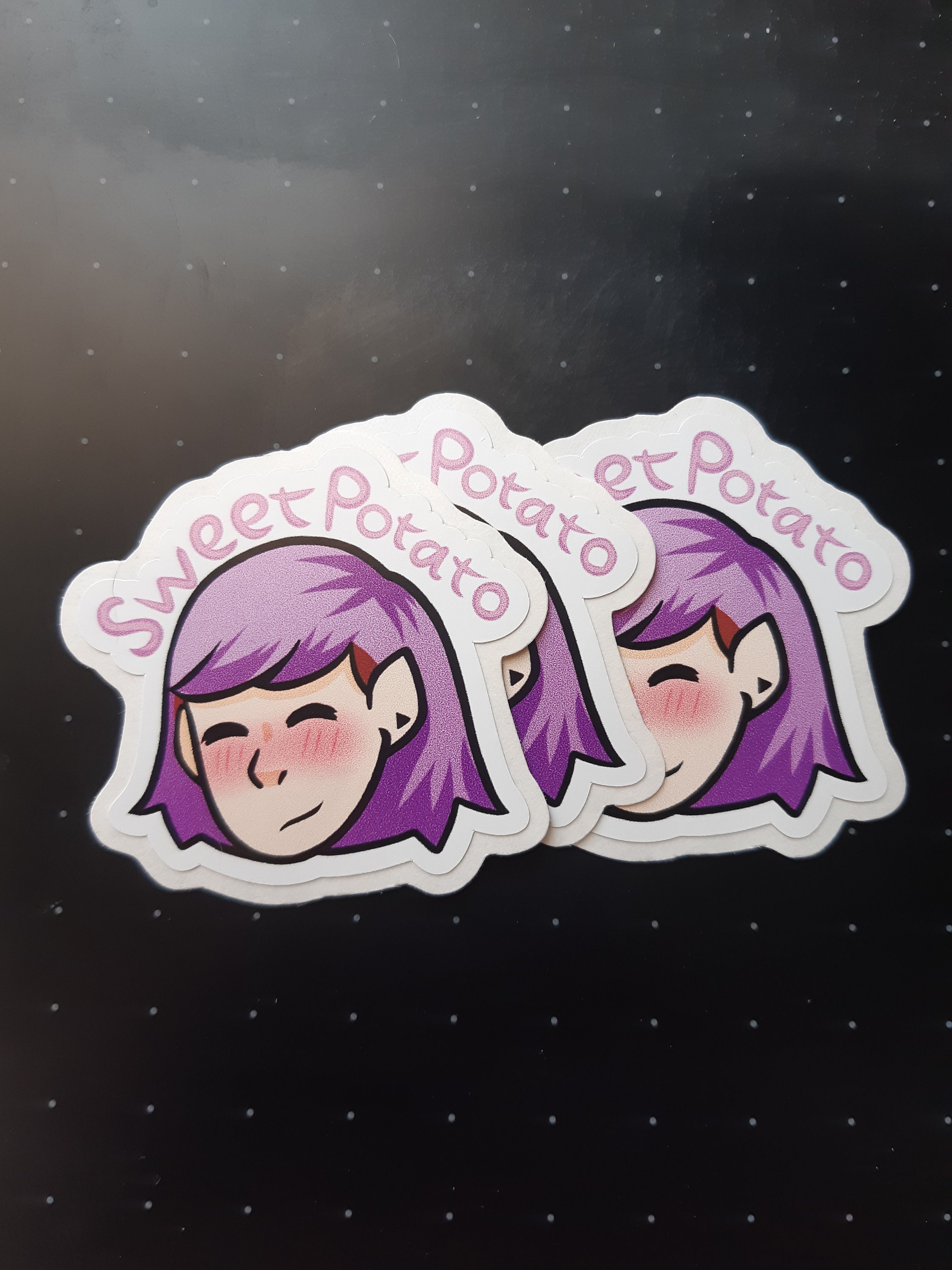 Sweet Potato Amity the Owl House Sticker - Etsy