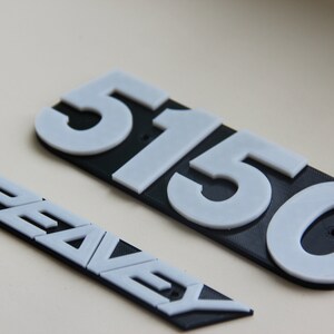 Pevey 5150 3D Printed Logo Set - Etsy