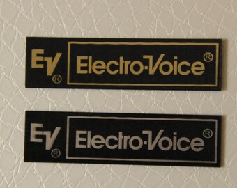 Electro Voice Logo | Etsy