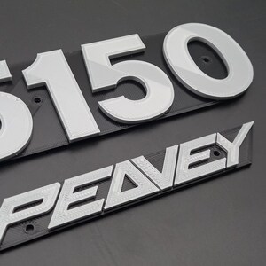 Pevey 5150 3D Printed Logo Set - Etsy