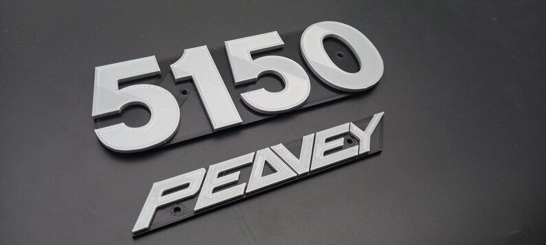 Pevey 5150 3D Printed Logo Set - Etsy