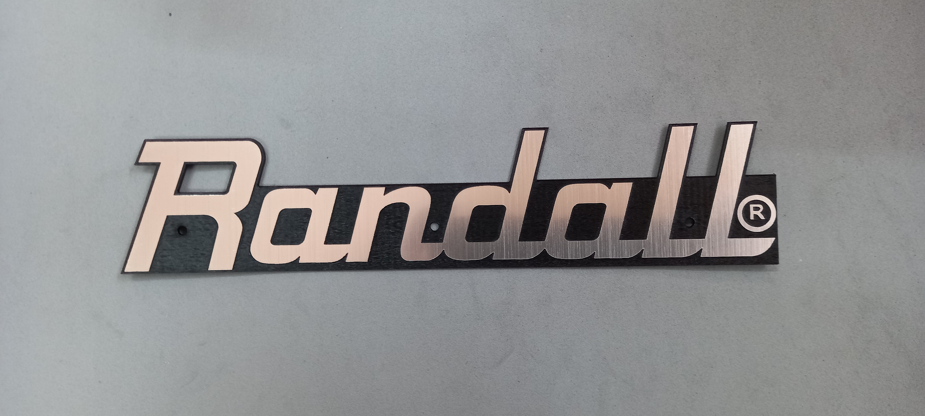 Logotipo Dos Amplificadores Randall Randall Amp Logo Etsy