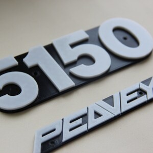 Pevey 5150 3D Printed Logo Set - Etsy