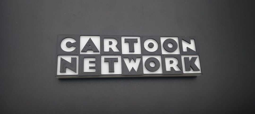 Cartoon Network Style Logo Sign! Game Room. Theater Room. - Etsy Australia