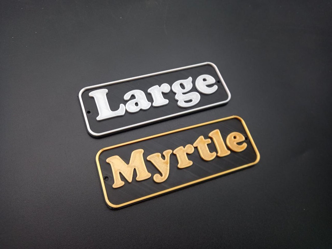 Custom Boogie Amp-style Logo. 108mm. Different Colors - Etsy