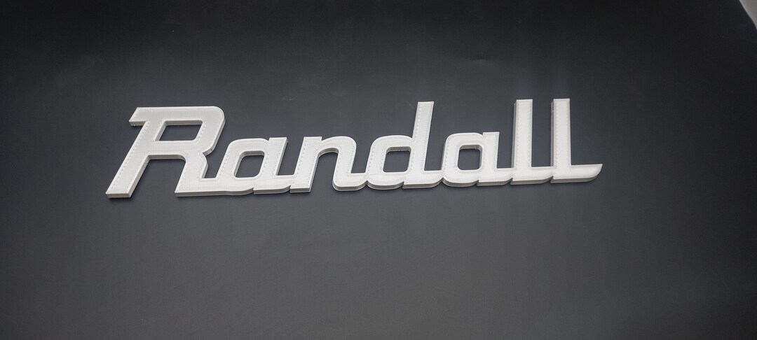 RANDALL Logo 240mm. Deferent Colors. 3D Print - Etsy