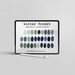 PROCREATE COLOR PALETTE // Winter Forest // 30 Colors for iPad ...