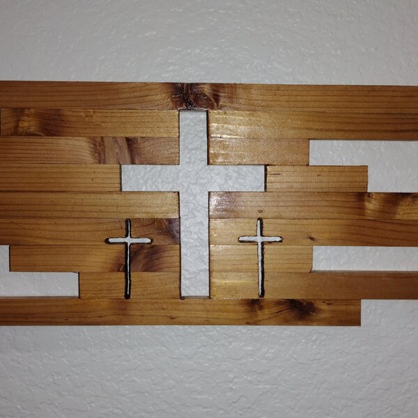 Cross Plaque - Etsy