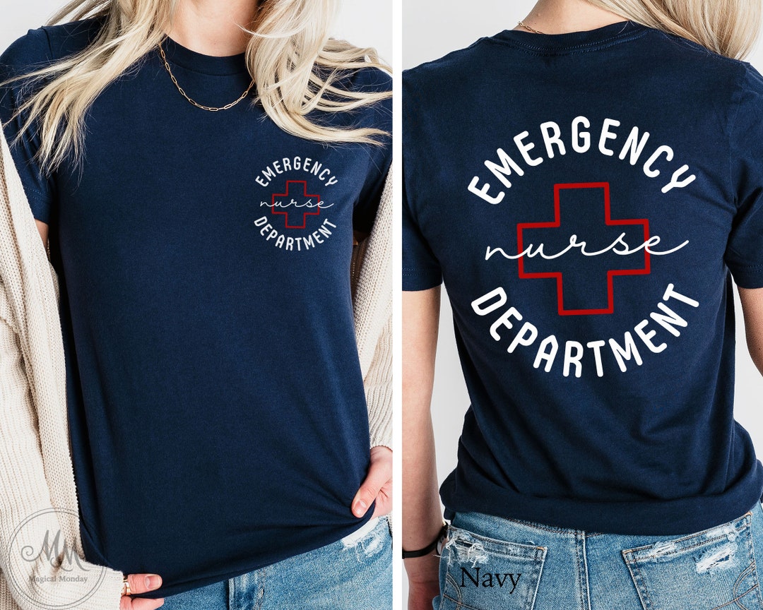 Emergency Department Shirt Male Nurse Shirt ER Nurse Shirt Trauma Nurse ...