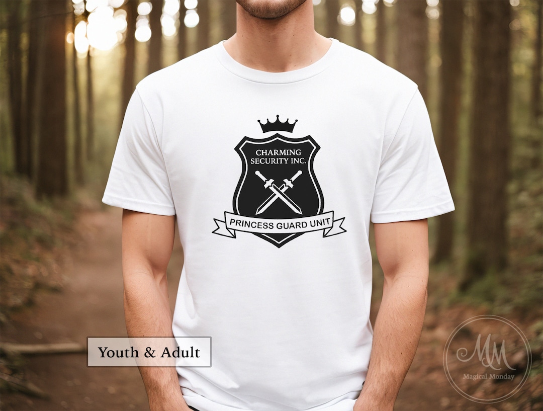 Princess Guard Unit Shirt for Disney Vacation Charming Security Inc ...