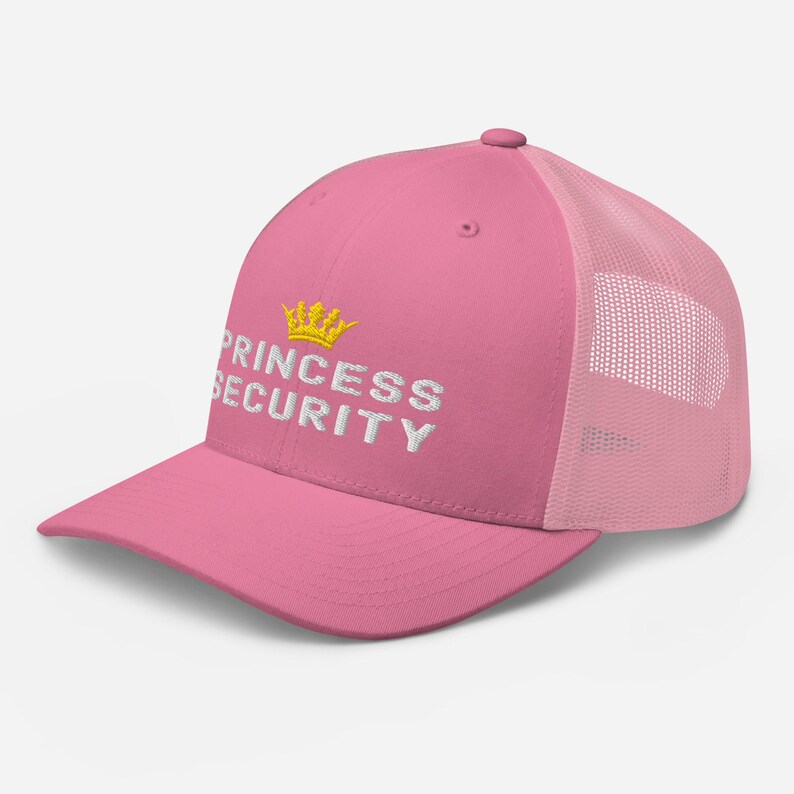 Princess Security Trucker Hat for Disney Vacation Fathers Day Gift for ...