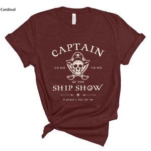 Captain of the Ship Show Pirate Shirt Disney Cruise Shirt Disney Dad ...