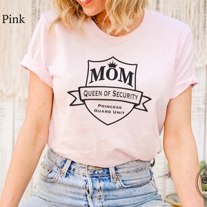 Princess Security Shirt Disney Mom Shirt Queen of Security Tshirt Mom ...