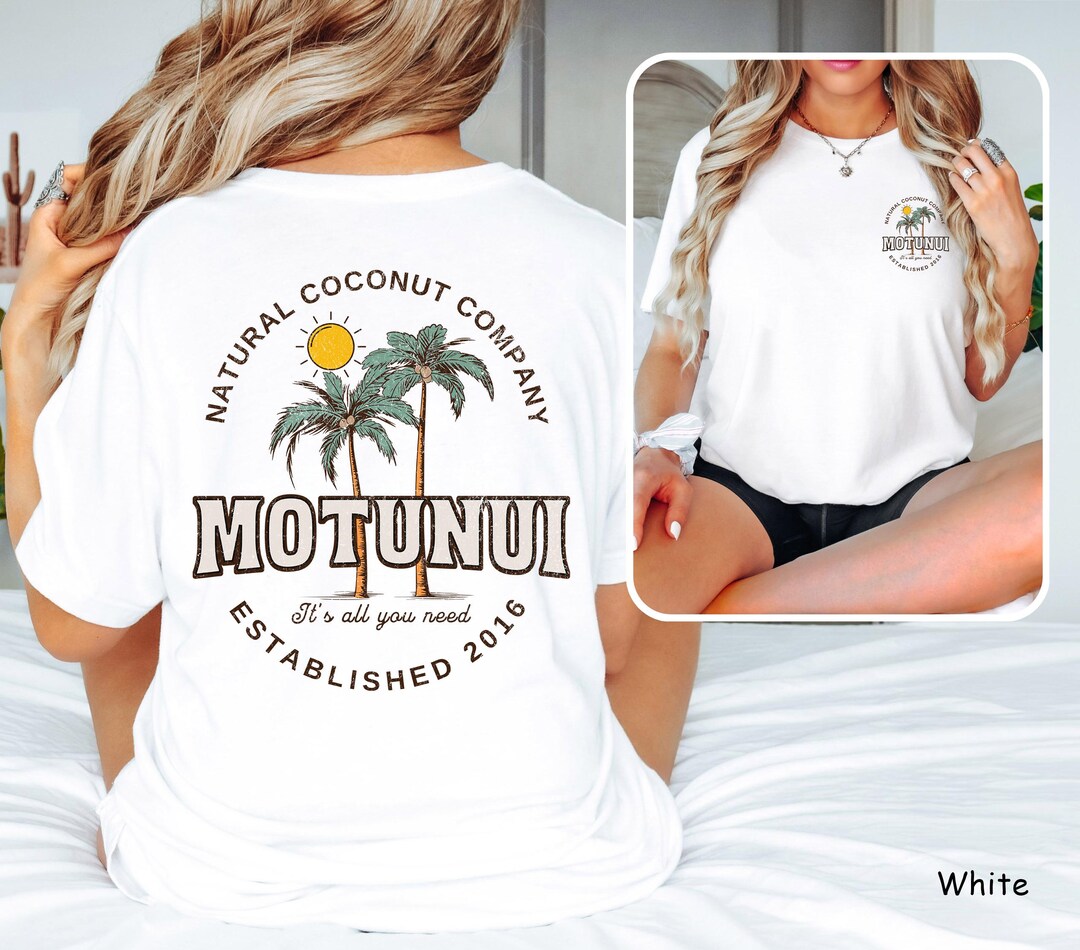 Moana Motunui Coconut Co Shirt Island Girl Coconut Shirt for Disney ...