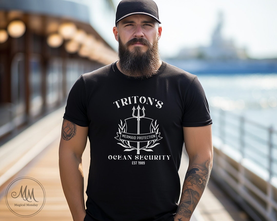 Triton's Ocean Security Mermaid Security Princess Security Shirt King ...