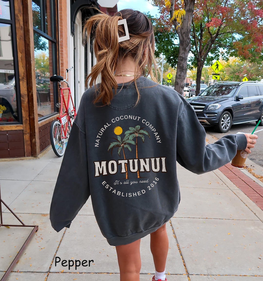 Moana Motunui Sweater Comfort Colors Crewneck Moana Sweater Disney ...