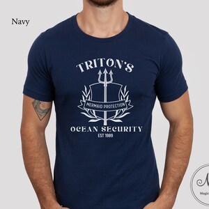 Triton's Ocean Security Mermaid Security Princess Security Shirt King ...