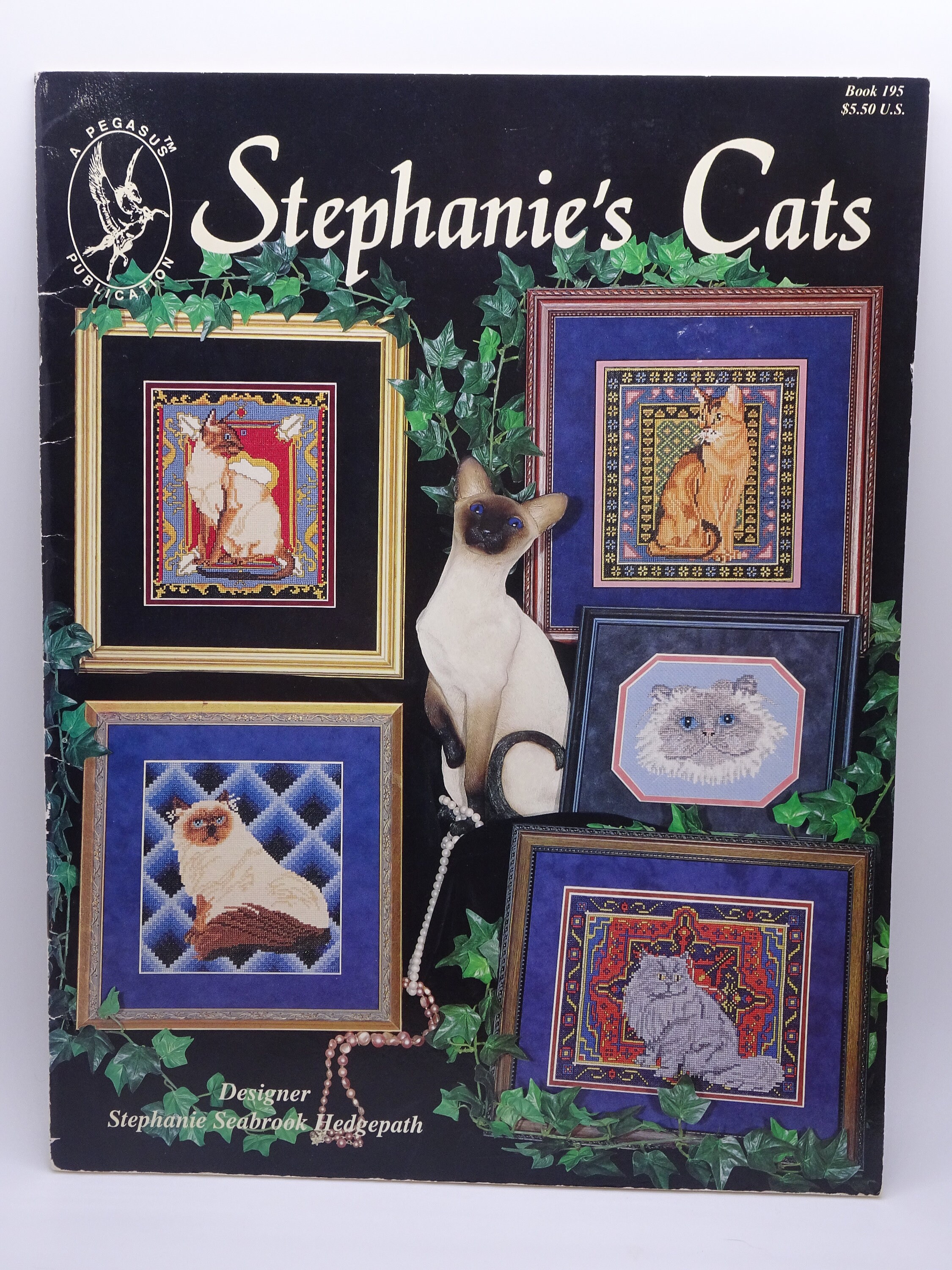Cat Collection Stephanie's Cats Counted Cross Stitch Patten Booklet - Etsy