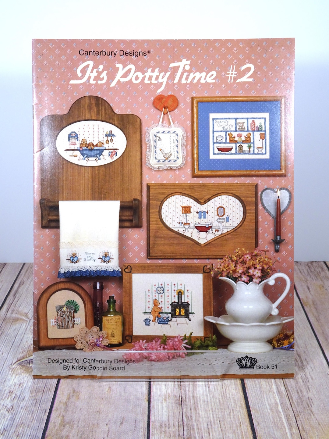 It's Potty Time #2, Book 51 Canterbury Designs Counted Cross Stitch ...
