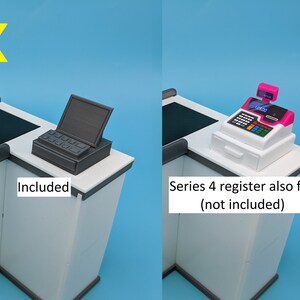 Mini Brands Toy Grocery Store Checkout Lane With Register and Credit ...