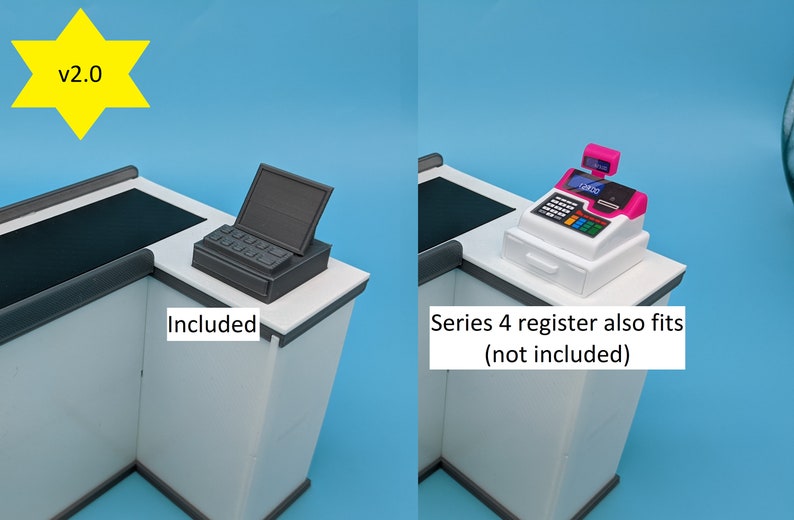 Mini Brands Toy Grocery Store Checkout Lane With Register and - Etsy