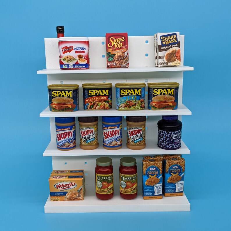 Mini Brands Extra Wide Double Toy Grocery Store Shelf for Mini - Etsy