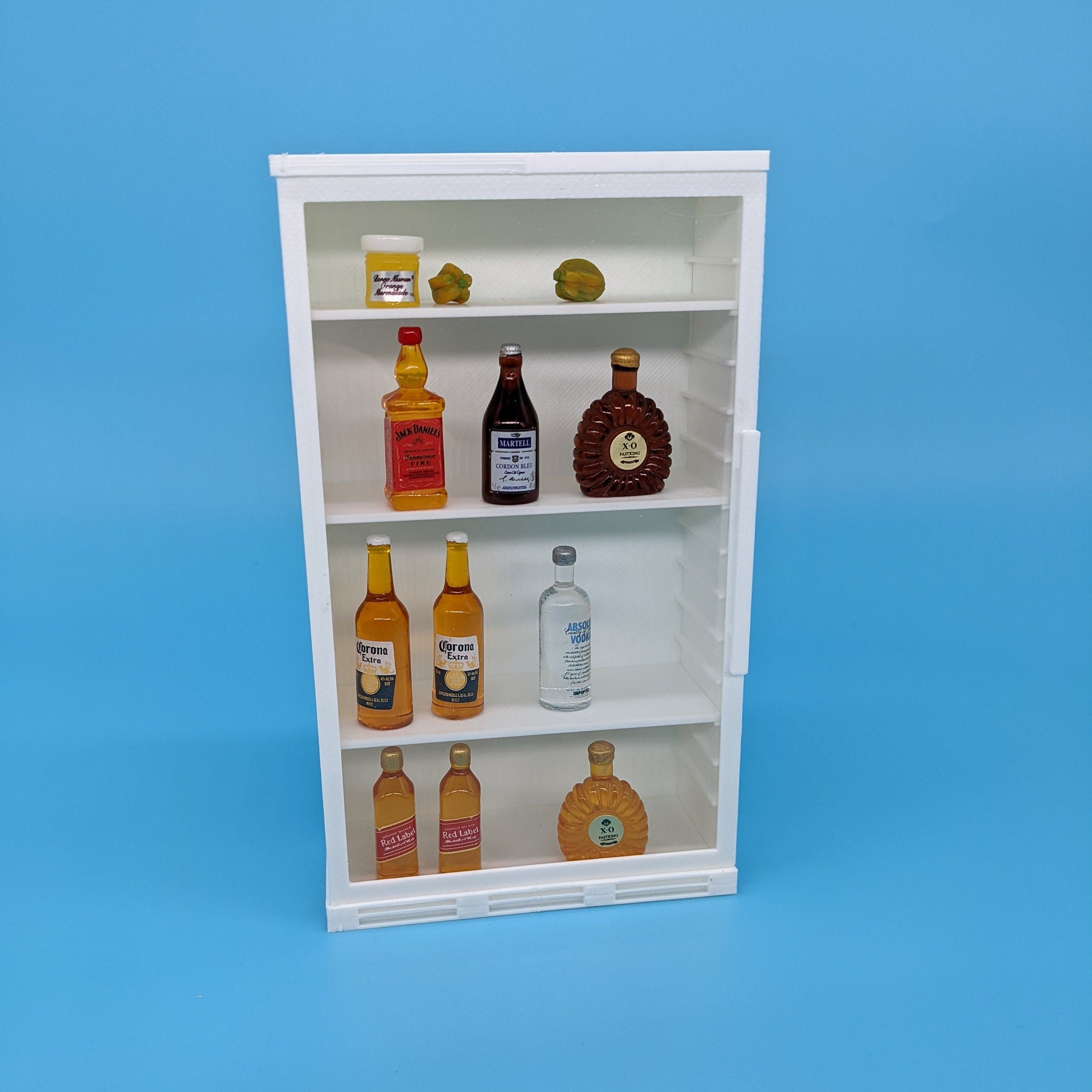 1:12 1/12 Scale Grocery Store Fridge Organizer Made for | Etsy