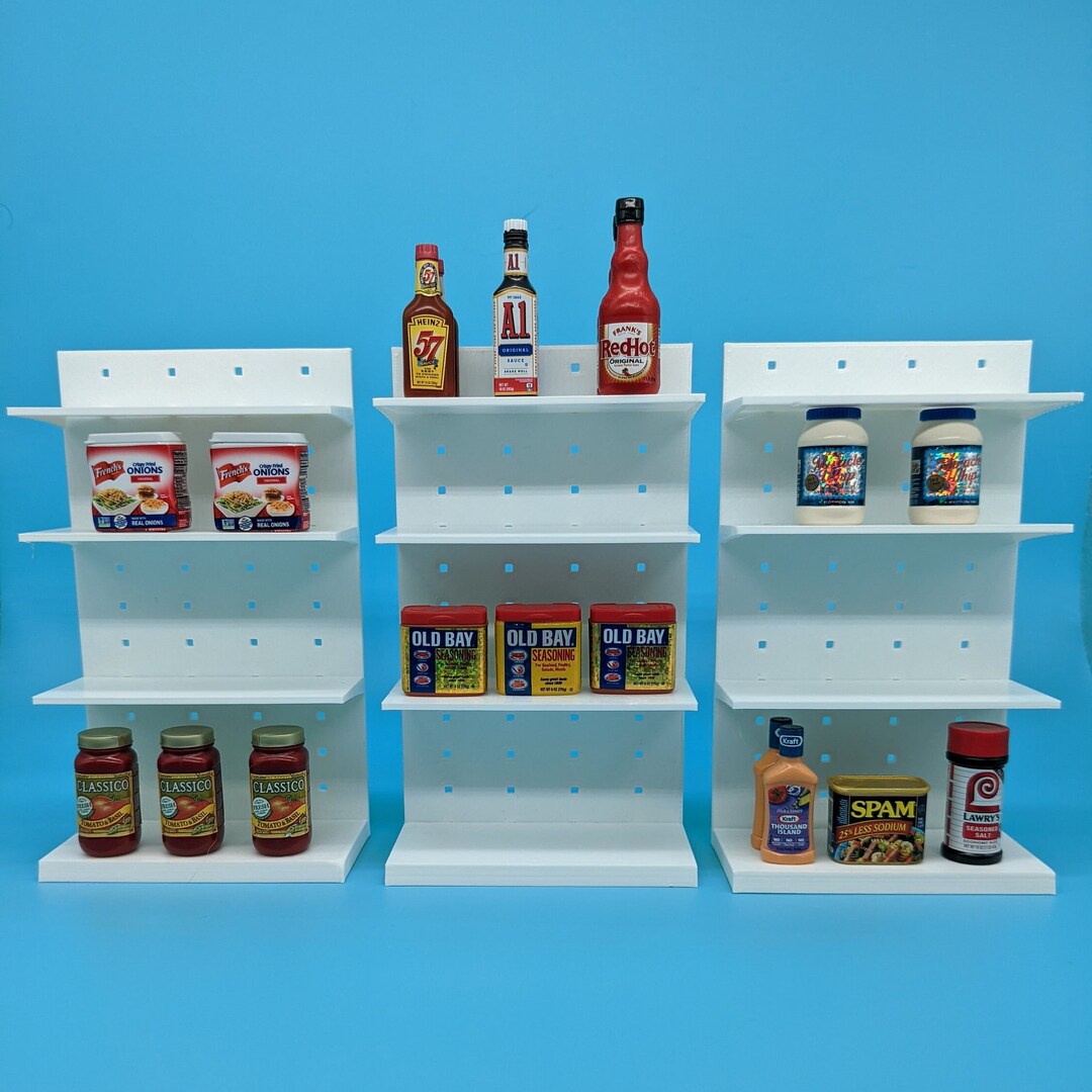 3 Pack Combo - Mini Brands Toy Grocery Store Shelf for Mini Brands 5 ...