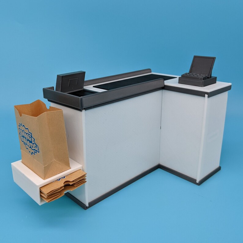 Mini Brands Toy Grocery Store Checkout Lane With Register and - Etsy