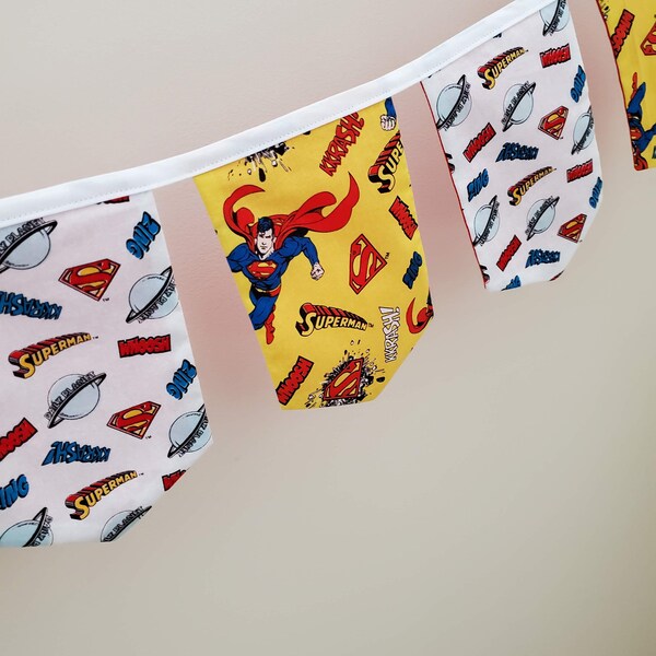 Superhero Pennant - Etsy