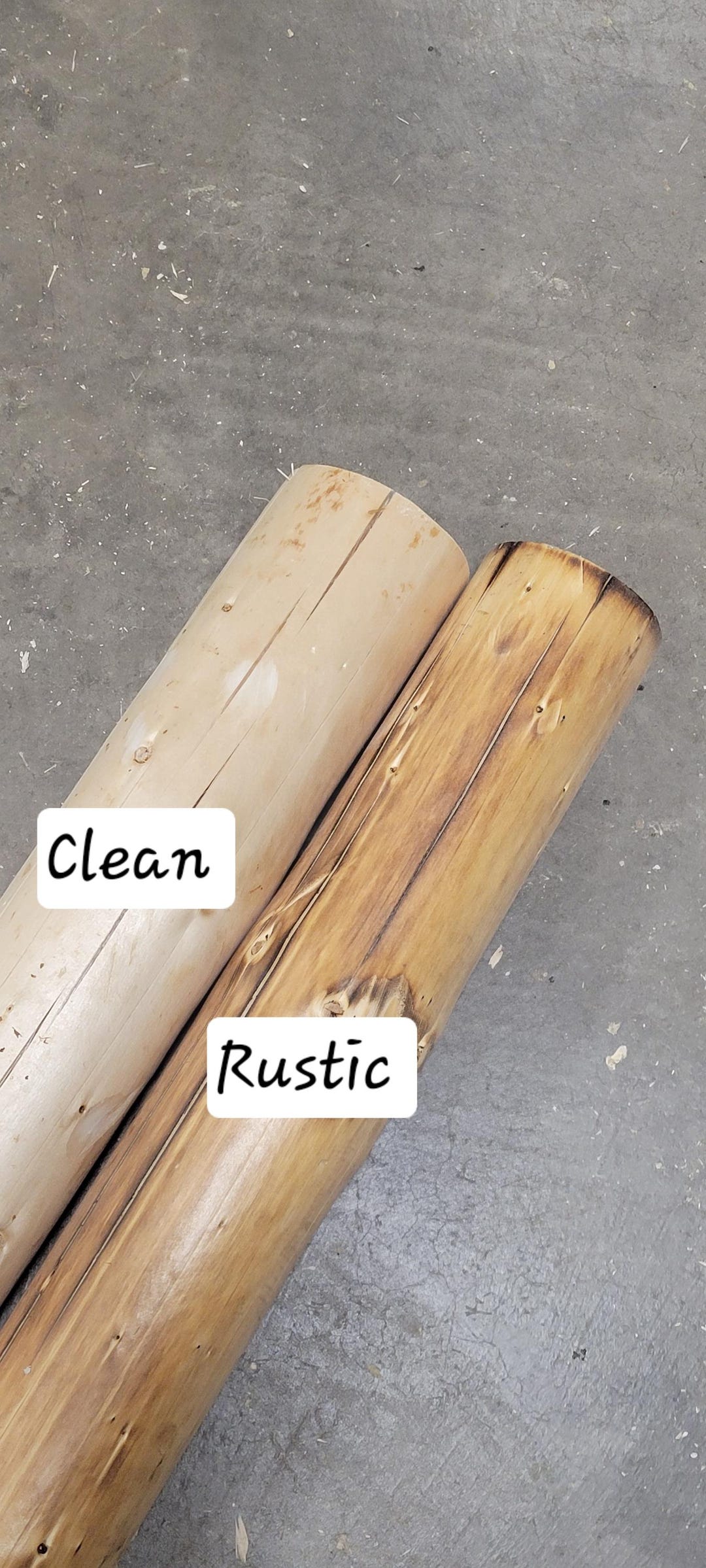 Pine Logs 3-4": Clean or Rustic Wood for Crafts & Furniture - Etsy