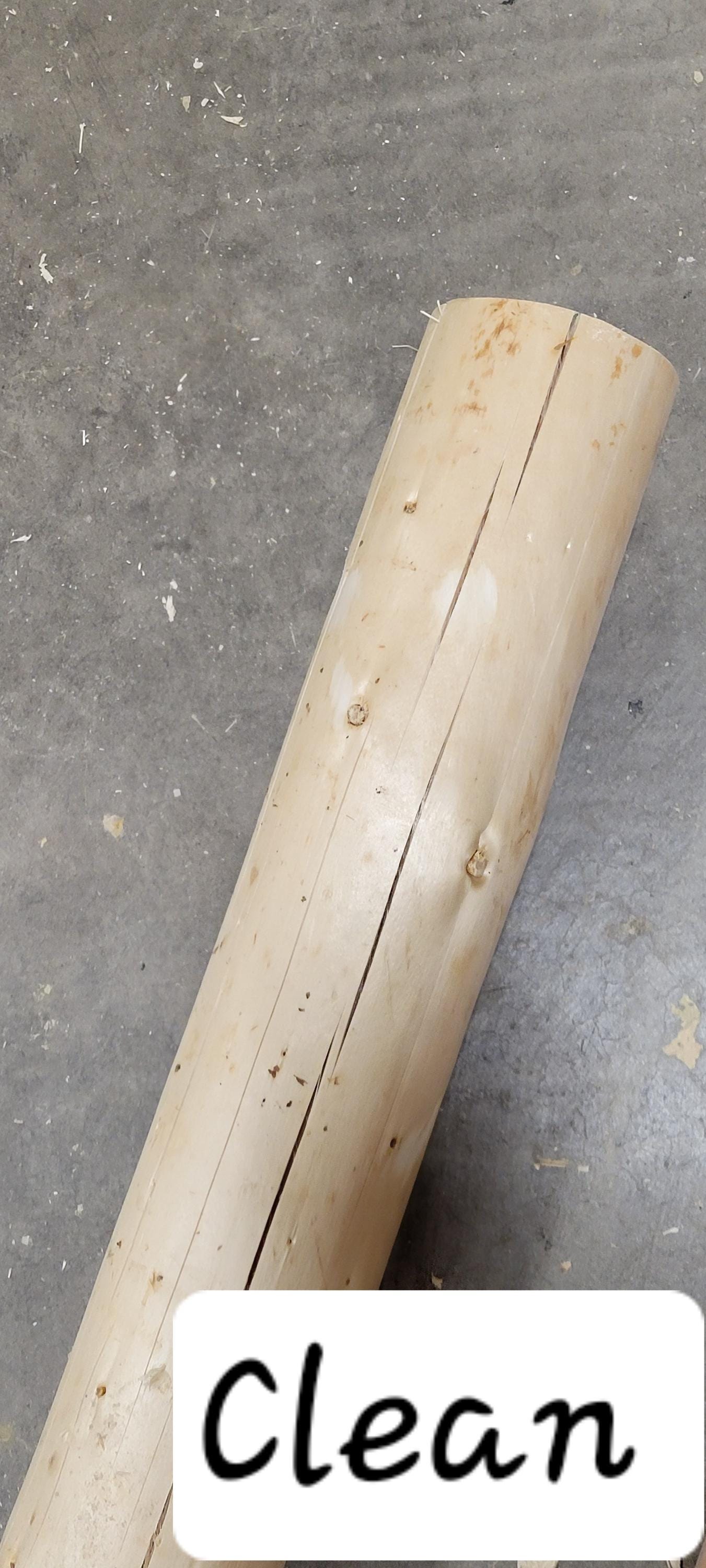 Pine Logs: 4-5" Diameter, Clean or Rustic Style - Etsy