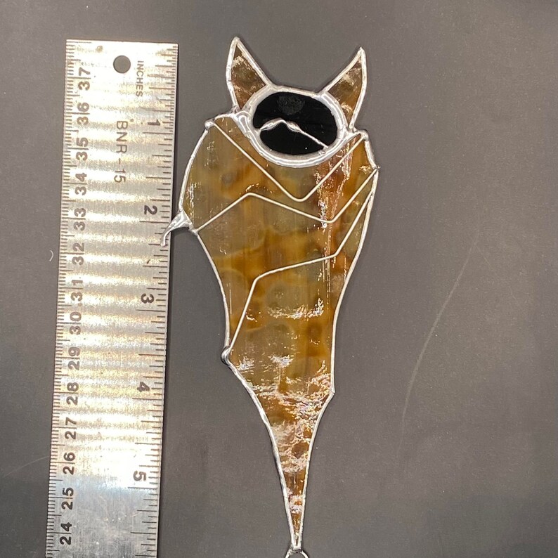 Stained Glass Bat Suncatcher - Etsy