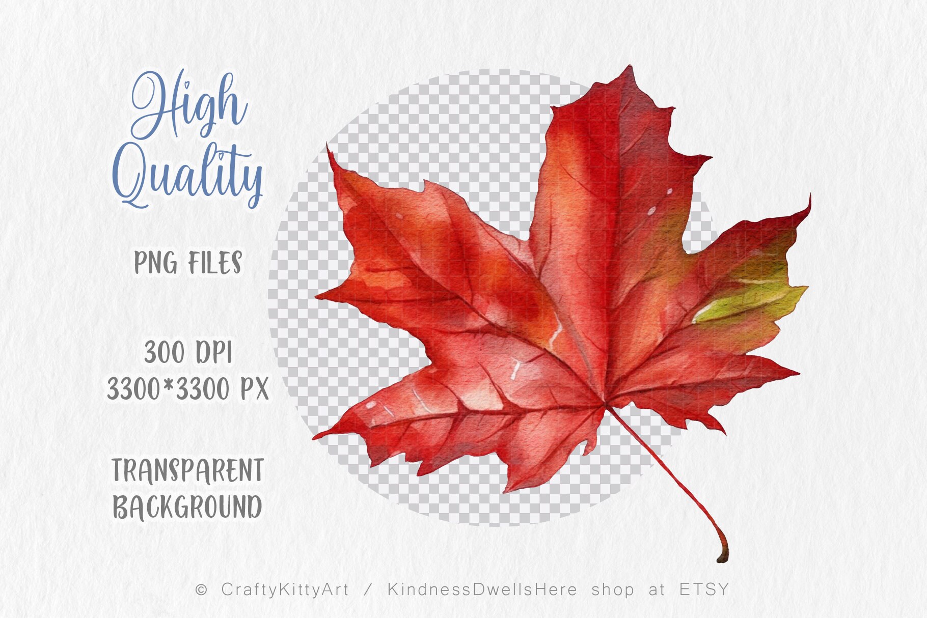 Maple Leaves PNG Clipart. Fall Leaf PNG Clipart. Watercolor Clip Art ...