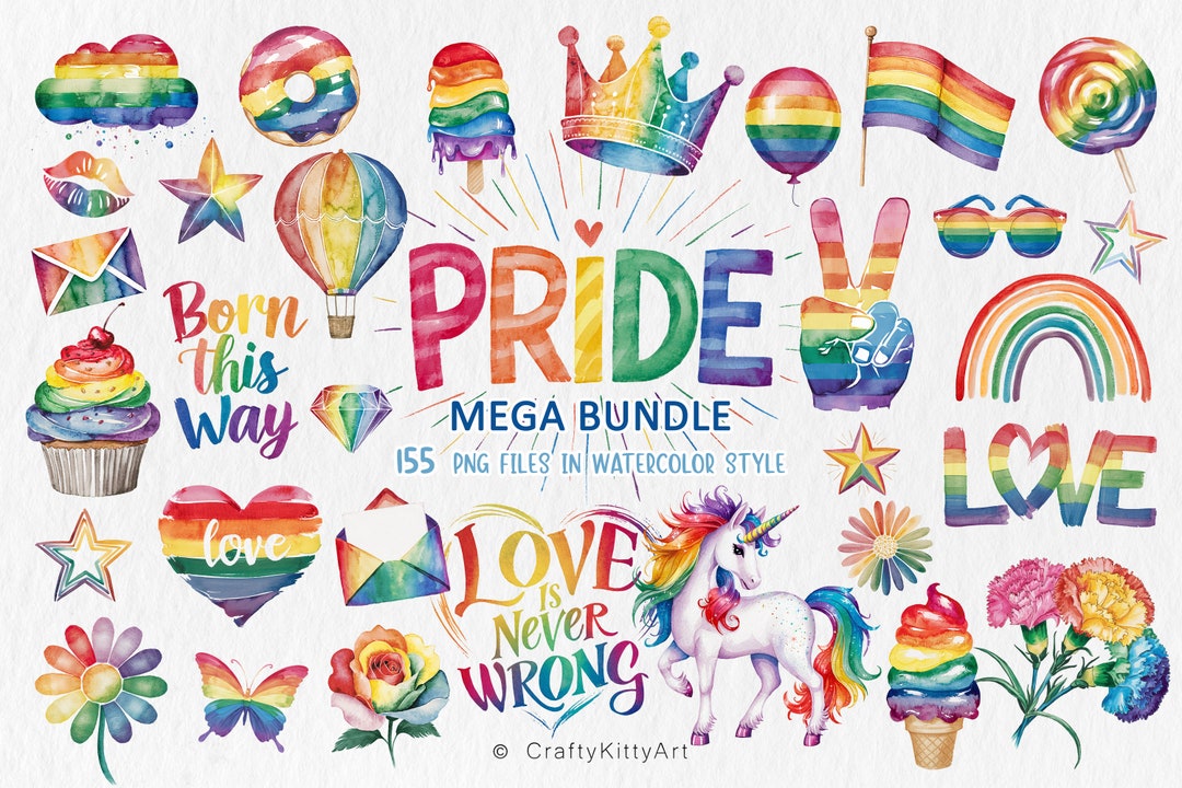 Pride Clipart. Lgbt Clipart. Pride Month PNG Clipart. Lgbtq Clipart ...