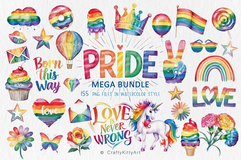 Pride Clipart. Lgbt Clipart. Pride Month PNG Clipart. Lgbtq Clipart ...