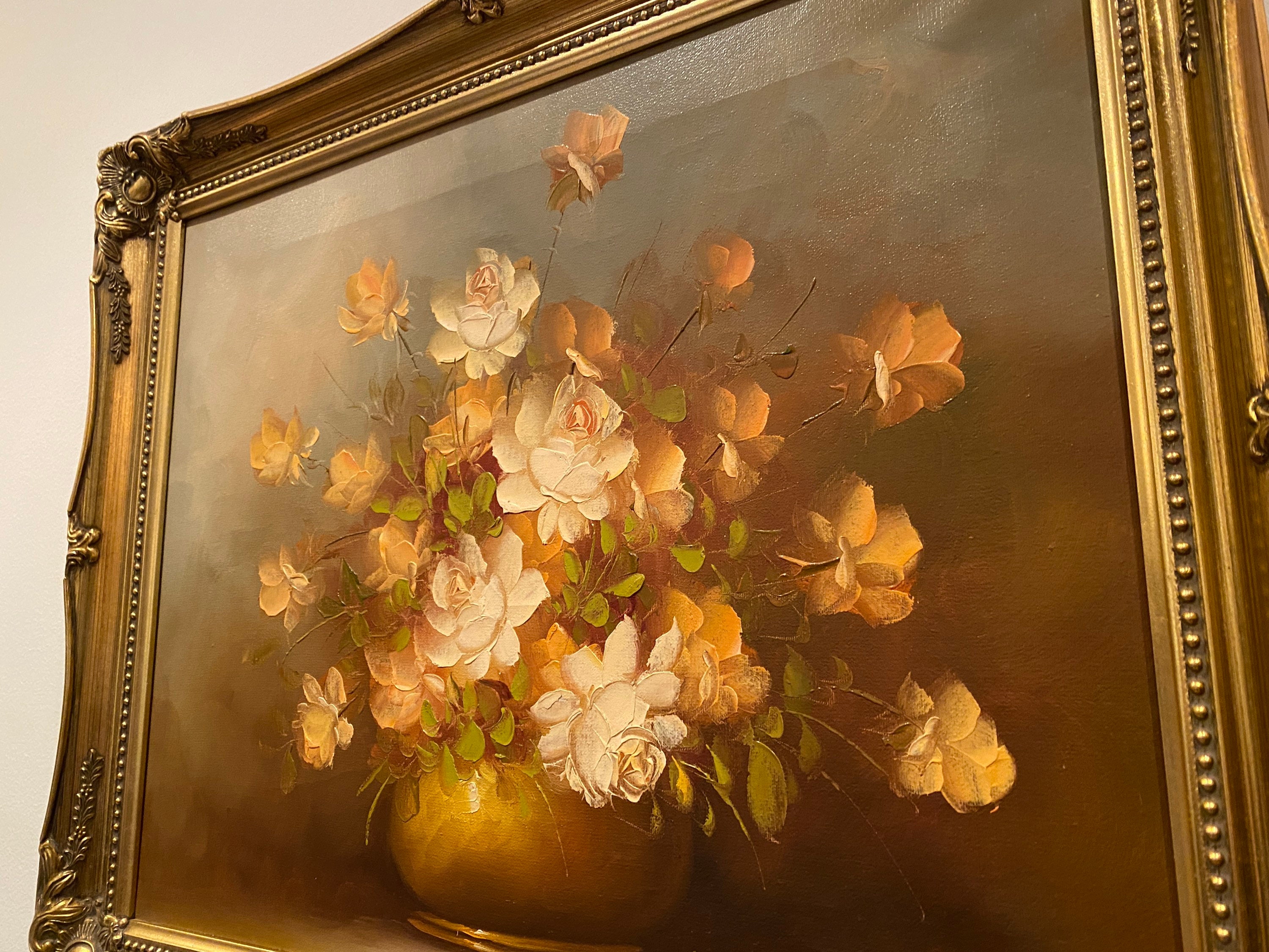 Robert Cox Original Large Still Life With Roses Oil Painting - Etsy UK