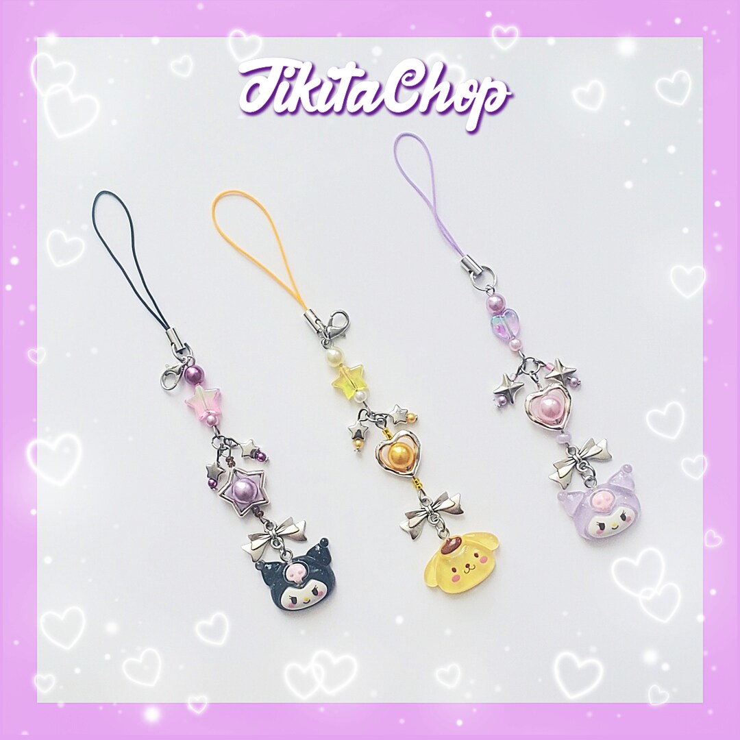 Sanrio Cute Dreamy and Elegant Phone Charms - Etsy