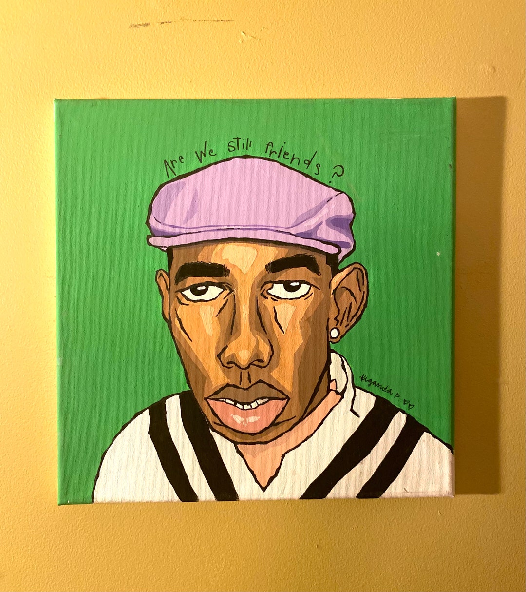 Original Tyler the Creator Painting - Etsy