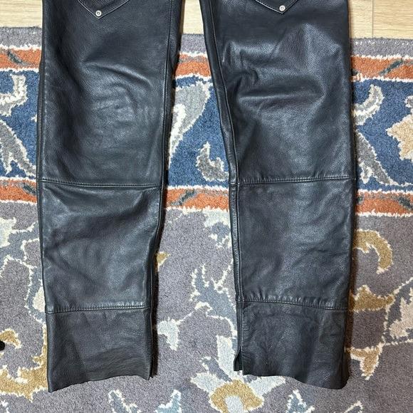 Vintage Harley-davidson Leather Chaps - Etsy