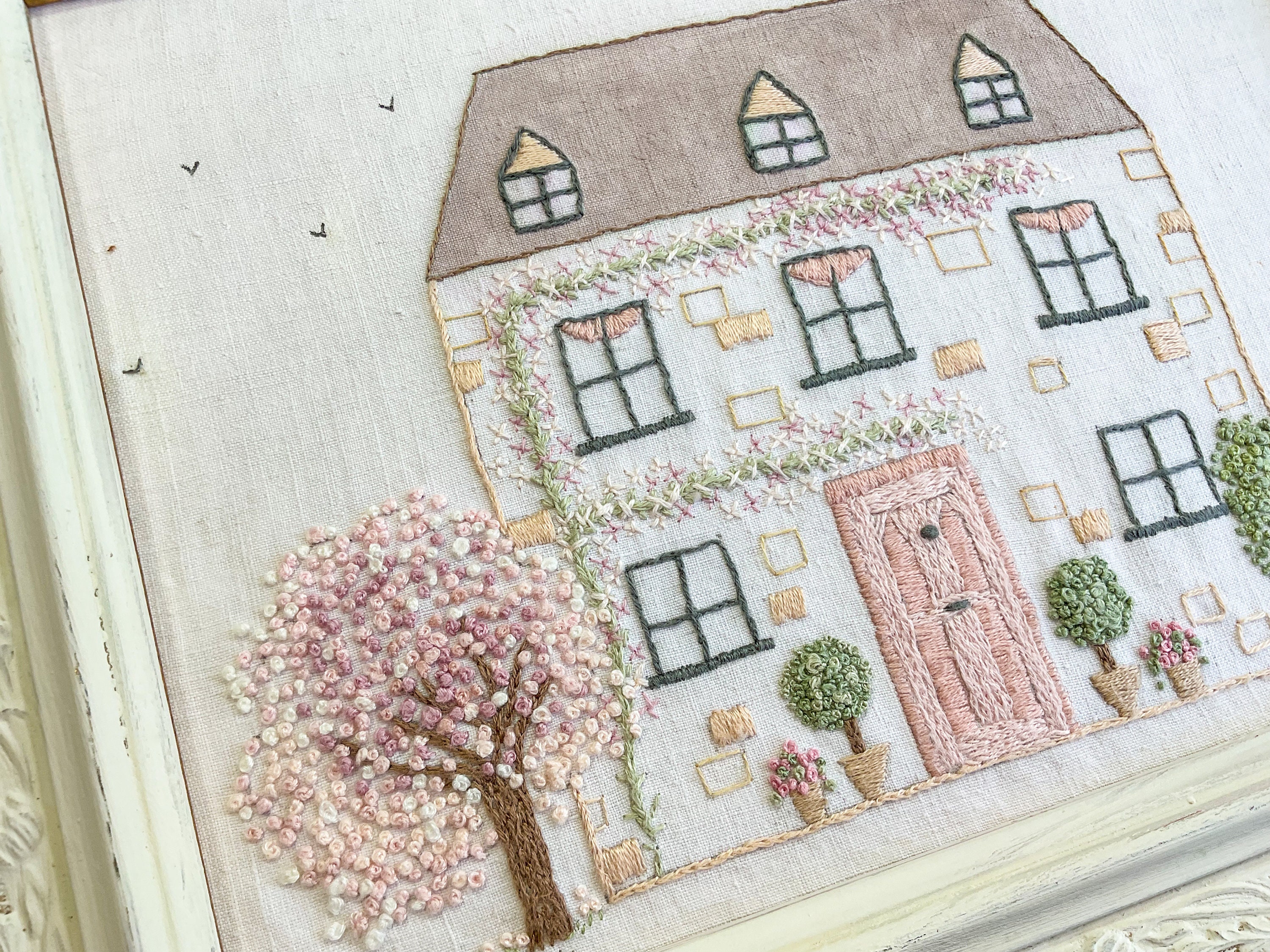 A Cotswold Cottage Embroidery Pattern PDF, Digital Download With Stitch ...