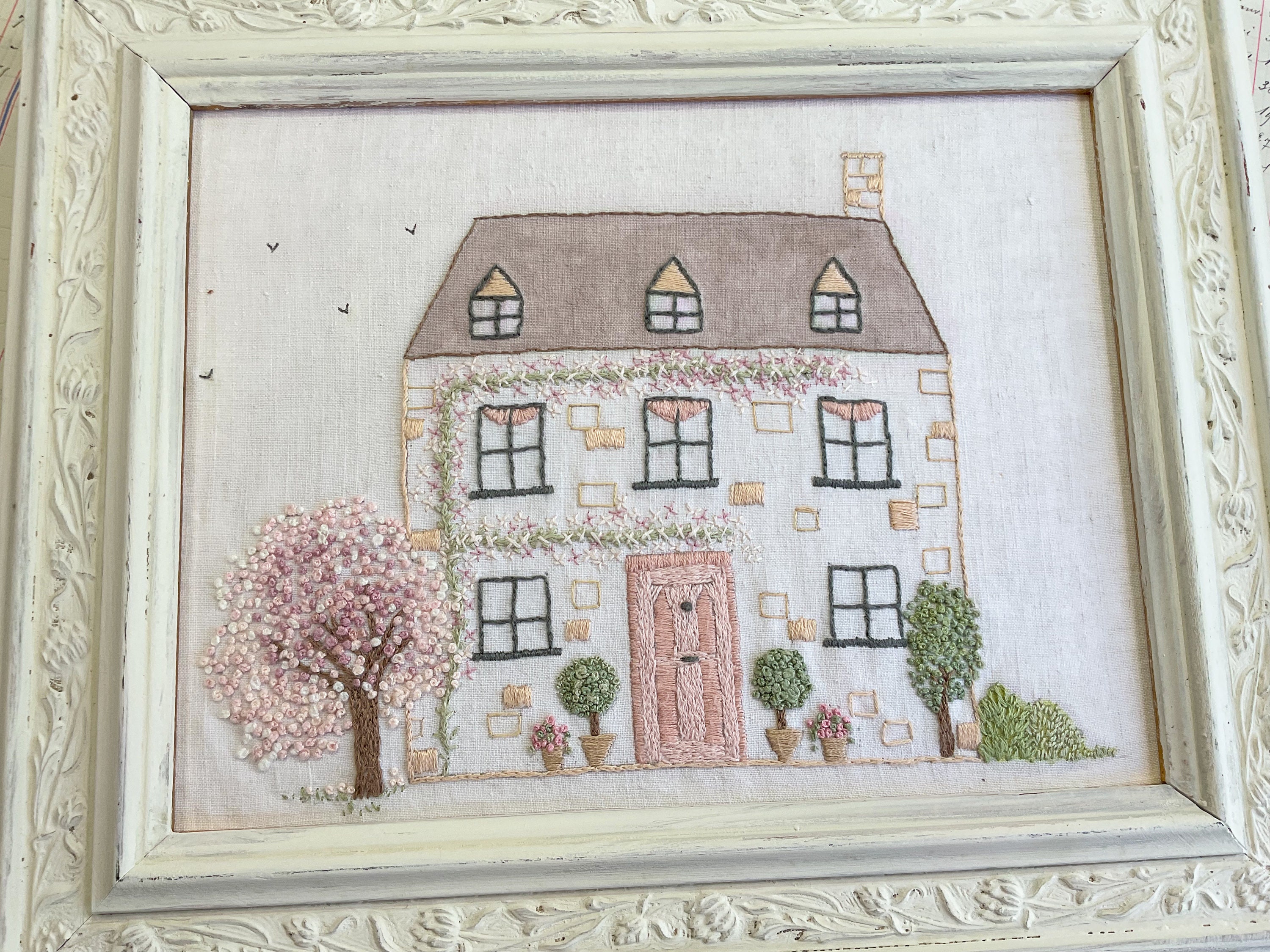 A Cotswold Cottage Embroidery Pattern PDF, Digital Download With Stitch ...