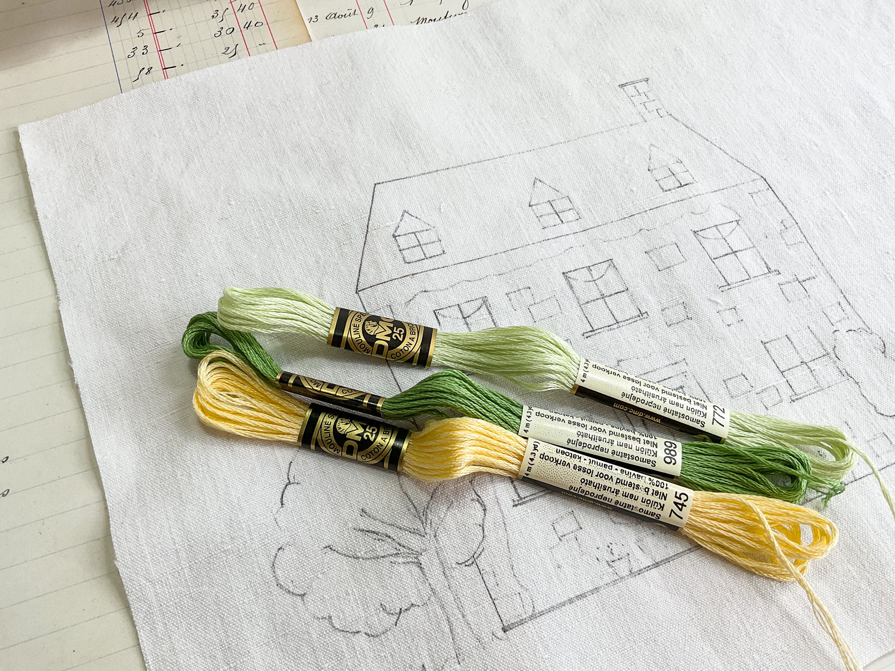 A Cotswold Cottage Embroidery Pattern PDF, Digital Download With Stitch ...