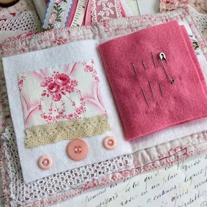 Vintage Needle Book Kit, Make Your Own Needle Case Sewing Kit, Slow Stitch Kit - Etsy Canada