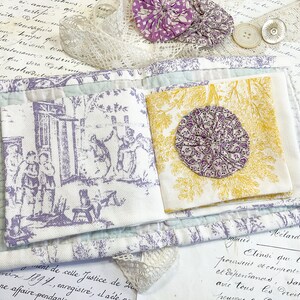 Vintage Needle Book Kit, Make Your Own Embroidered Spring Needle Case ...
