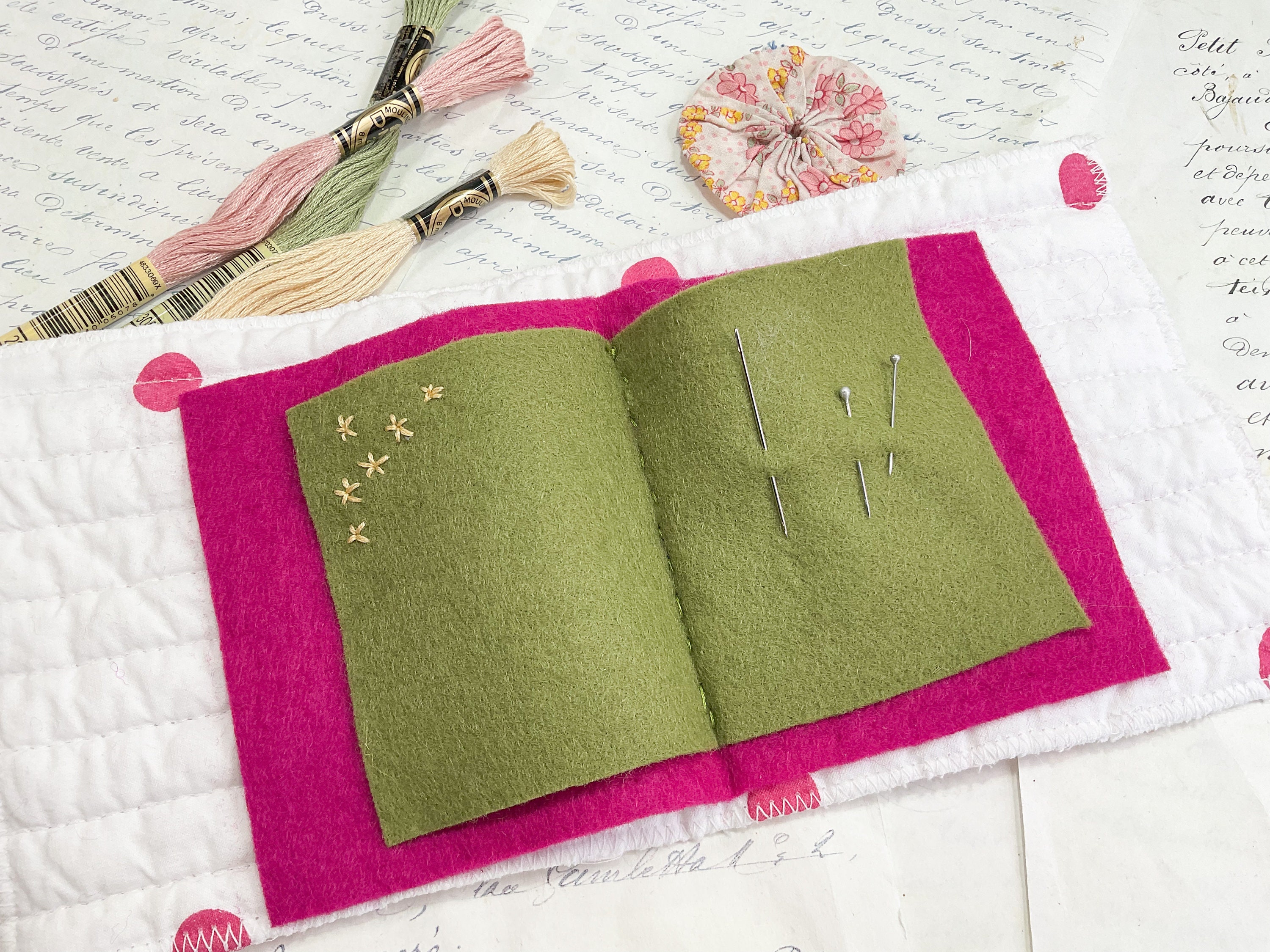 Cat Needle Book Pattern: Vintage Sewing Project (PDF Digital Download ...
