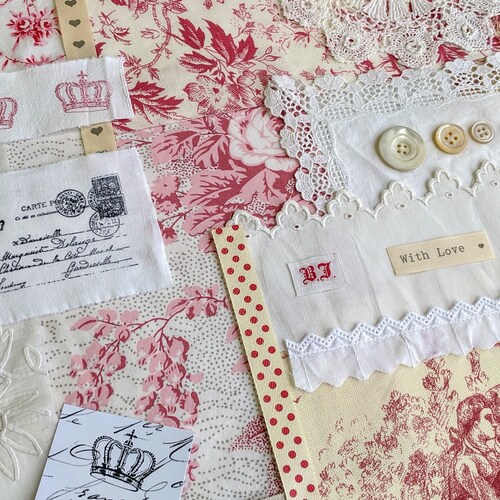 Slow Stitching Kit Poppies - Etsy